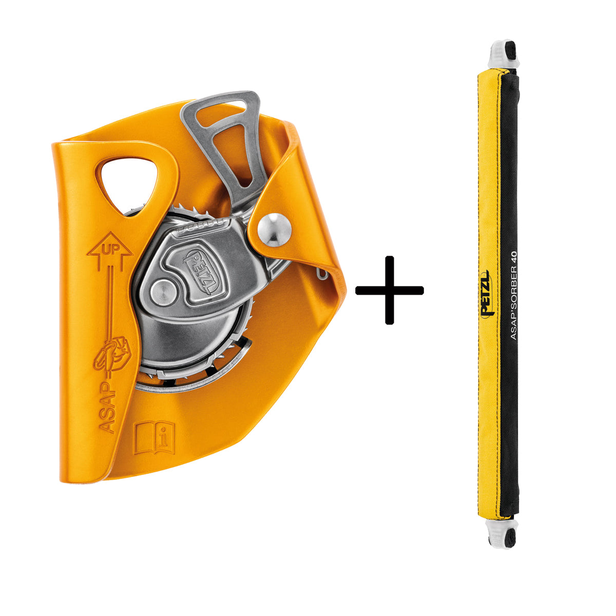 PETZL - ASAP + 40CM ASAP'SORBER W/O CONNECTOR - Spelean (NZ) Ltd